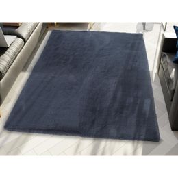 OCI DIE TEPPICHMARKE Hochflor-Teppich &raquo;ROCKY SOFT, Fell Haptik&laquo; rechteckig 35 mm H&ouml;he Kunstfell, weich, kuschelig, maschinell gewebt, Kaninchen Haptik