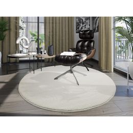 OCI DIE TEPPICHMARKE Teppich &raquo;NEW VILLA MELANGE, auch als L&auml;ufer und in Rund&laquo; rund 20 mm H&ouml;he dichter Shaggy, melierte uni Farben, robuster Hochflor, 