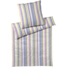 Elegante Bettw&auml;sche &raquo;Drive Jersey&laquo; 2 Stk. angenehmes Hautgef&uuml;hl bunt Mako-Jersey, Obermaterial: 100% Baumwolle B/L: 135cm x 200cm, 1 Stk., 1 Stk., Mako-Jersey,