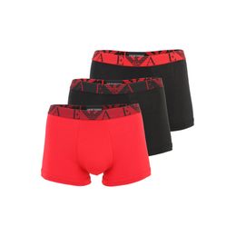 Emporio Armani Boxershorts Herren Gr&ouml;&szlig;e L rot / schwarz