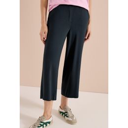 Cecil Damen Jerseyhose, schwarz, Gr. XXL, unifarben, Stoff, 95% Viskose, 5% Elasthan, Hosen, High Waist