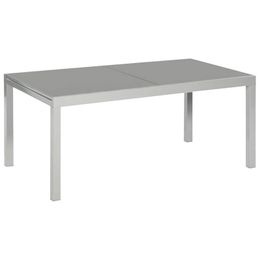 Merxx Gartentisch &raquo;Semi AZ-Tisch&laquo; 110x200 cm grau B/H/T: 110cm x 75cm x 200cm