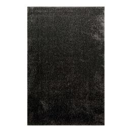 Teppich &raquo;Flavio&laquo; rechteckig 30 mm H&ouml;he Hochflor, gewebt, weich, uni, Wohnzimmer, Schlafzimmer, waschbar grau Polypropylen B : 80cm 1 Stk., 30mm, L: 
