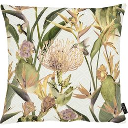 Apelt Dekokissen &raquo;6522&laquo; Kissenh&uuml;lle ohne F&uuml;llung, 1 St&uuml;ck beige Bezug: 70% Polyester, 30% Baumwolle B/L: 48cm x 48cm, 1 Stk.