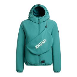 Khujo Jacke 'Shelly2' WITH BAG Damen Gr&ouml;&szlig;e M petrol Sommerjacke