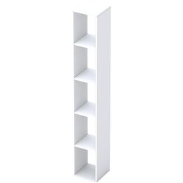 Home Affaire Standregal &raquo;Infinity H&ouml;he 186 cm, Breite 28 cm, B&uuml;cherregal,&laquo; Deko Regal, B&uuml;roregal, 5 Regalf&auml;cher, verschiedene Farben wei&szlig; 