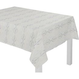 Adam Tischdecke &raquo;Wave&laquo; aus Leinen und Bio-Baumwolle beige Bio-Baumwolle, Leinen B/L: 220cm x 145cm, 1 Stk., rechteckig