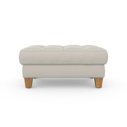 Sit & More sit&more Stauraumhocker &raquo;Westham&laquo; wahlewise mit/ohne Federkern beige 90% Polyester 10%Polyamid B/H/T: 101cm x 47cm x 66cm, Struktur weich,mit 