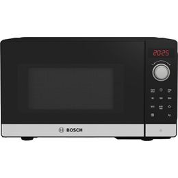 Bosch Mikrowelle &raquo;FFL023MS2&laquo; Mikrowelle 800 W silber Einheitsgr&ouml;&szlig;e Mikrowelle