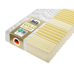 Beco Kaltschaummatratze &raquo;Luxus-Matratze &ndash; GOLD Kaltschaummatratze f&uuml;r hohe Belastbarkeit&laquo; 23 cm hoch Raumgewicht: 40 kg/m&sup3; 1 Stk. tlg. Hohe Tragkraft, 