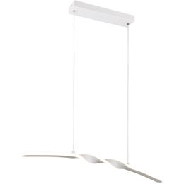 REALITY LEUCHTEN LED Pendelleuchte &raquo;GINKO, H&auml;ngeleuchte LED 18W 2100 Lumen 4000K kaltwei&szlig;&laquo; LED-Board 1 Stk. Kaltwei&szlig; H&auml;ngelampe Esszimmer, 