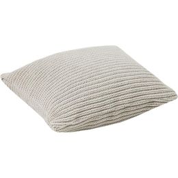 Hoppekids Dekokissen &raquo;&laquo;Winter Wonderland&raquo;&laquo; Zierkissen 50x50 f&uuml;r Kinderbett beige Baumwolle B/L: 50cm x 50cm, 1 Stk.