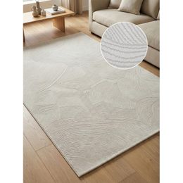 Calvin Klein home Teppich &raquo;Essential, Designerteppich, Wellendesign&laquo; rechteckig 7 mm H&ouml;he modern, elegantes Muster, Wohnzimmer, Schlafzimmer, 