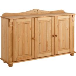 OTTO home Sideboard &raquo;Adele&laquo; Kommode, 3-t&uuml;rig, Breite 130 cm, aus massiver Kiefer, FSC beige B/H/T: 130cm x 90,7cm x 39,5cm, Kiefer