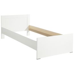 wimex Bett &raquo;Filou&laquo; wei&szlig; Beschl&auml;ge aus Metall. Liegefl&auml;che L&auml;nge B: 200cm x 90cm