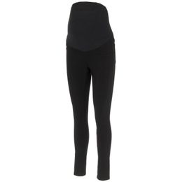 MAMALICIOUS Damen Umstandsjeans "MLLUCY", schwarz, Basic, Gr. XS, unifarben, Denim/Jeans, Obermaterial: 77% Viskose (LENZING ECOVERO ), 20% Nylon,