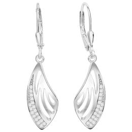Firetti Damen Paar Ohrh&auml;nger &raquo;Schmuck Geschenk Silber 925 Ohrschmuck Patentbrisur Glitzer&laquo; mit Zirkonia (synth.) silber Silber 925 (Sterlingsilber)