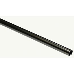 Gardinia Gardinenstange &raquo;Innenlauf I&laquo; &Oslash; 20 mm Fixma&szlig; Serie Einzelprogramm Chicago &Oslash; 20 mm, ohne Zubeh&ouml;r grau Metall B/L: 120cm &Oslash; 20mm, 1 Stk.