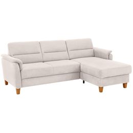 Home Affaire Ecksofa &raquo;Palmera L-Form, B: 244 cm - OTTO. Verl&auml;ssliche Qualit&auml;t.&laquo; optional Schlaffunktion & Bettkasten, Federkern beige 100% Polyester;