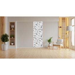 queence Wandsticker &raquo;Fahrzeuge&laquo; DIY-Wandsticker zum Bemalen wei&szlig; Vinyl B/H/T: 90cm x 250cm, Auto Autos Baustellen-Fahrzeuge Busse M&auml;rchen Traktoren