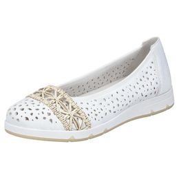 Rieker Damen Ballerina beige 42