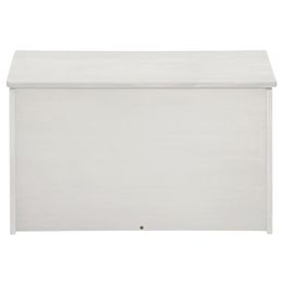 OTTO home Truhe &raquo;Alpi&laquo; Kiefernholz, Deckel, verschiedene Farbvarianten, H&ouml;he 40 cm wei&szlig; FSC -zertifiziertes Massivholz B/H/T: 70cm x 40cm x 40cm