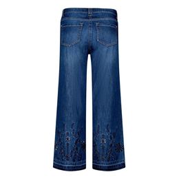 Betty Barclay Damen Stoffhose "Damen mit Waschung"dunkelblau denim, Gr. 36, Obermaterial: 100% Baumwolle, Hosen