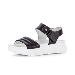 Gabor Damen Plateausandaletten "Plateau Sandale", Gr. 41, schwarz, Schuhe