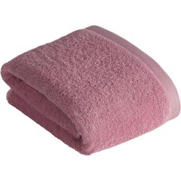 Vossen Saunatuch &raquo;High Line&laquo; rosa Walkfrottee, Obermaterial: 100% Baumwolle B/L: 100cmx150cm, 1 Stk., Walkfrottee