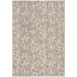 FLAIR RUGS Teppich &raquo;Connely&laquo; rechteckig 4 mm H&ouml;he Waschbarer Teppich, kurzflor, waschbar, Wohnzimmer, Schlafzimmer beige Kunstfaser B : 155cm 1 Stk., 
