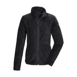 Killtec Damen Fleecejacke "KOW 6 WMN KNTFLC JCKT", schwarz, Gr. 46, Obermaterial: 100% Polyester.Obermaterial 2: 97% Polyester, 3% Elasthan, Jacken,