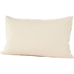 Primera Kissenbezug &raquo; Mako-Feinjersey Kissenbezug im Doppelpack&laquo; In vielen Uni-T&ouml;nen beige Feinjersey, Obermaterial: 100% Baumwolle B/L: 40cm x 60cm, 2 Stk., 