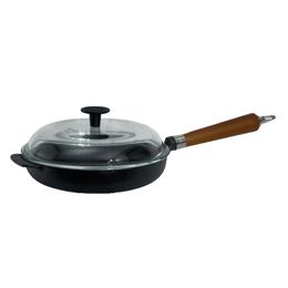 Bratpfanne &raquo;Maestro, hoch, mit Glasdeckel&laquo; Gusseisen 1 tlg. H&ouml;he 13cm