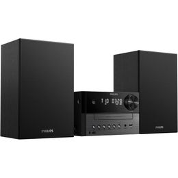 Philips Stereoanlage &raquo;TAM 3505M2/12&laquo; (Bluetooth Automatische Senderverfolgung Digitalradio (DAB+) FM-Tuner mit RDS 20 W) schwarz DAB+/UKW, CD, USB, 
