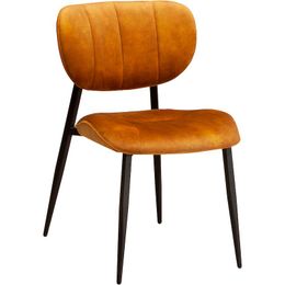 OMG Design Esszimmerstuhl &raquo;Jona&laquo; (Set) 1 Stk.K&uuml;chenstuhl Polsterstuhl, In drei stilvollen Farben erh&auml;ltlich gold Stoff B/H/T: 53cm x 84cm x 62cm, 1 