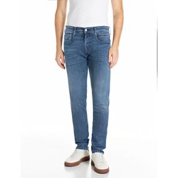 Replay Herren Slim-fit-Jeans &raquo;Anbass Superstretch&laquo; elastisch 34, L&auml;nge 32