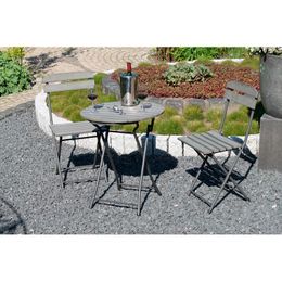 Garden Pleasure Balkonset &raquo;Lugo&laquo; grau Einheitsgr&ouml;&szlig;e