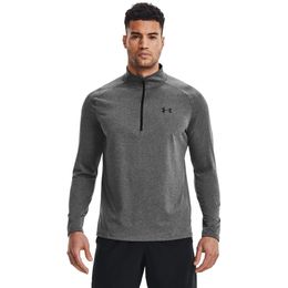 Under Armour Herren Funktionsshirt &raquo;TECH 2.0 1/2 ZIP&laquo; atmungsaktiv, schnell trocknend, Langarm, ohne Ausschnitt grau XXL
