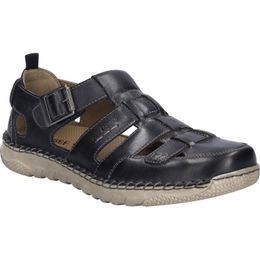 Josef Seibel Herren Slipper "Wilson 08, dunkelblau", Gr. 45, blau, Obermaterial: 100% Rindsleder Leather cow., Schuhe