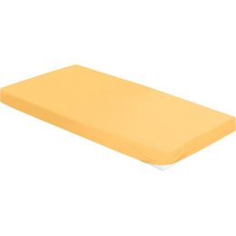 Bierbaum Spannbettlaken &raquo;Jersey&laquo; 95 % Baumwolle und 5 % Elasthan f&uuml;r optimale Weichheit und Dehnbarkeit braun Jersey, Obermaterial: 95% Baumwolle, 5% 