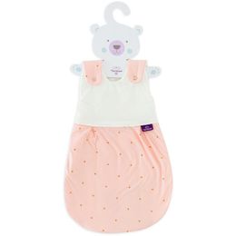 Tr&auml;umeland Babyschlafsack &raquo;Au&szlig;enschlafsack LIEBMICH, Design M&auml;rchengold&laquo; rosa Bezug: 100% Baumwolle. F&uuml;llung: 70% Polyester, 30% Lyocell (TENCEL ) 68/74