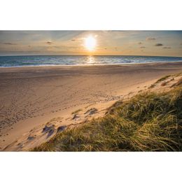 papermoon Fototapete &raquo;Dunes Beach Jutland&laquo; glatt bunt Vlies B/L: 1,5m x 1,11m, Bahnen: 7 Stk.