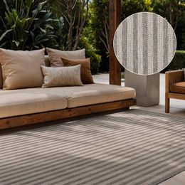Ted Baker Teppich &raquo;Linley, Wendeteppich&laquo; rechteckig 8 mm H&ouml;he Designteppich, Wetterfest, Pflegeleicht, Modern, Wohnzimmer, Terrasse beige Polypropylen B : 120cm