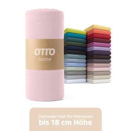 OTTO home Spannbettlaken &raquo;PHYSALIS in BASIC und PREMIUM Qualit&auml;t, 100% Baumwolle&laquo; f&uuml;r Matratzen bis 18 cm H&ouml;he, Bettlaken, Spannbetttuch, pflegeleicht