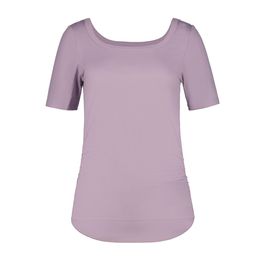 Luhta Damen Trainingsshirt "Luhta T-shirt Evais", lila, Gr. M, Stoff, 90% Polyester, 10% Elasthan, Shirts