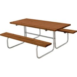 Plus Garten-Essgruppe &raquo;&raquo;Classic&laquo; Kombim&ouml;bel&laquo; 1 Stk. tlg. 177x155x73/44 cm braun B/H/T: 155cm x 73cm x 177cm