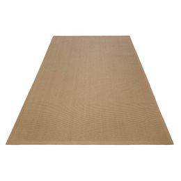 Wecon Home Teppich &raquo;Hugo one, Juteteppich, auch als L&auml;ufer&laquo; rechteckig 8 mm H&ouml;he Naturfaser, 100% Jute, Sisal-Optik, modern, pflegeleicht, Wohnzimmer 
