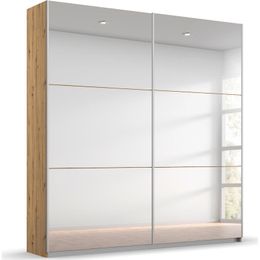 Rauch Schwebet&uuml;renschrank &raquo;Kleiderschrank Schrank Garderobe REFLECT&laquo; inkl. praktischer Innenausstattung mit viel Stauraum MADE IN GERMANY braun 