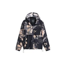 Desigual Jacke Herren Gr&ouml;&szlig;e M beige / grau / schwarz Sommerjacke