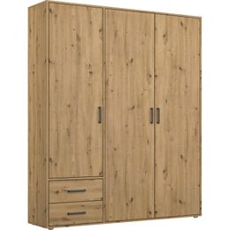 Rauch Dreht&uuml;renschrank &raquo;Kleiderschrank Schrank Garderobe W&auml;scheschrank VOYAGER&laquo; in 3 verschiedenen Ausstattungen BASIC/CLASSIC/PREMIUM, mit 2 modernen